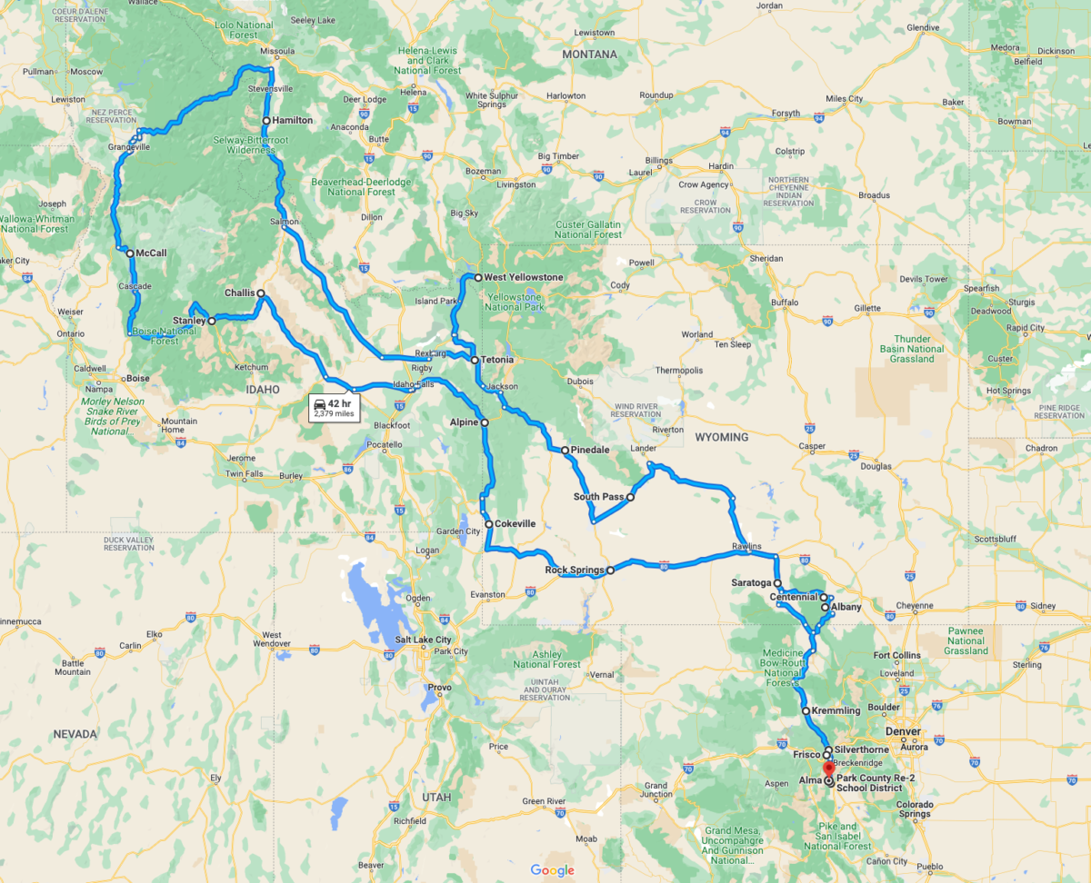 RMSC Trip Aug 27-Sept 3rd ’22 Skalkaho Pass, MT/ID – Rocky Mountain ...