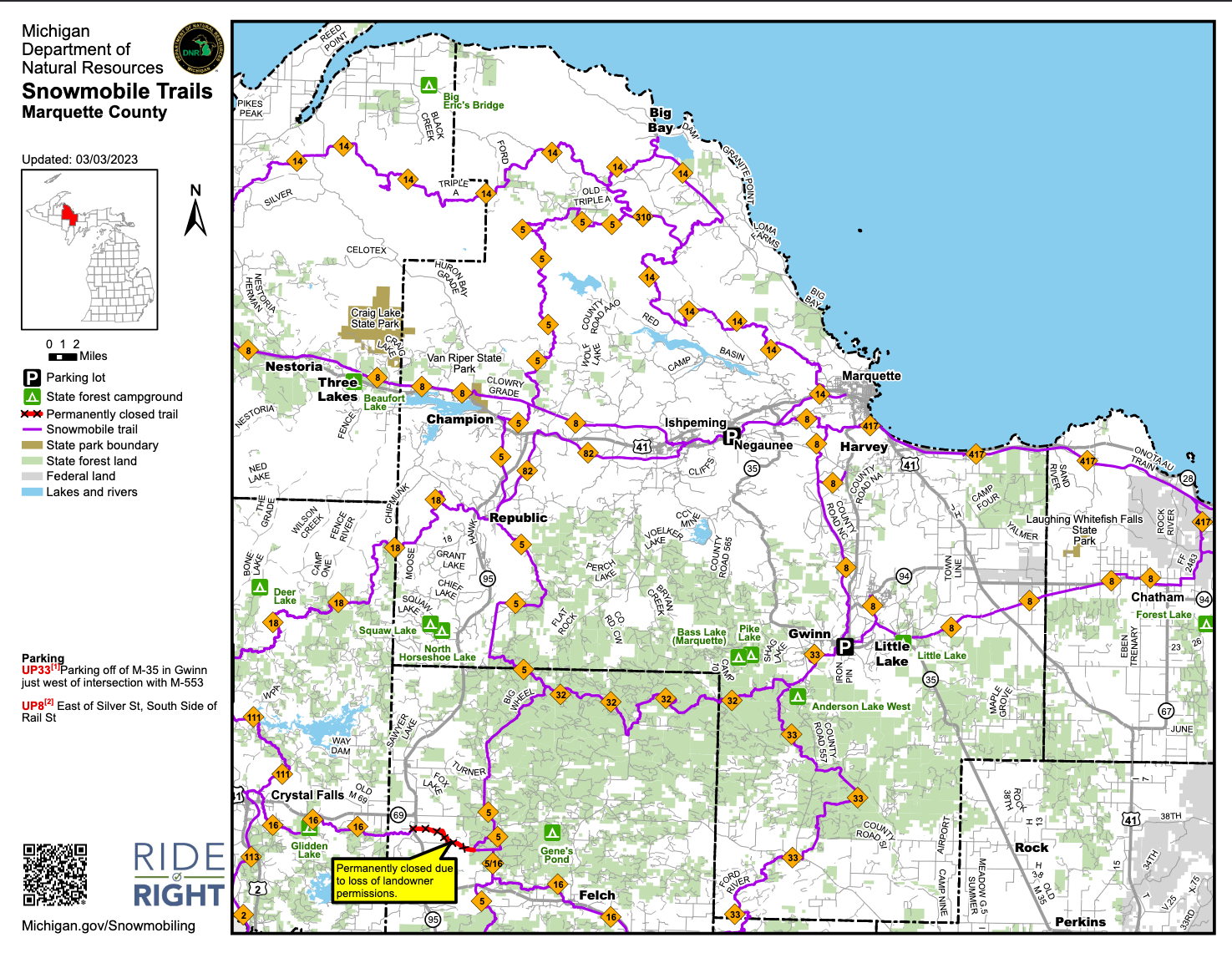 Marquette – Rocky Mountain Sled Conditions