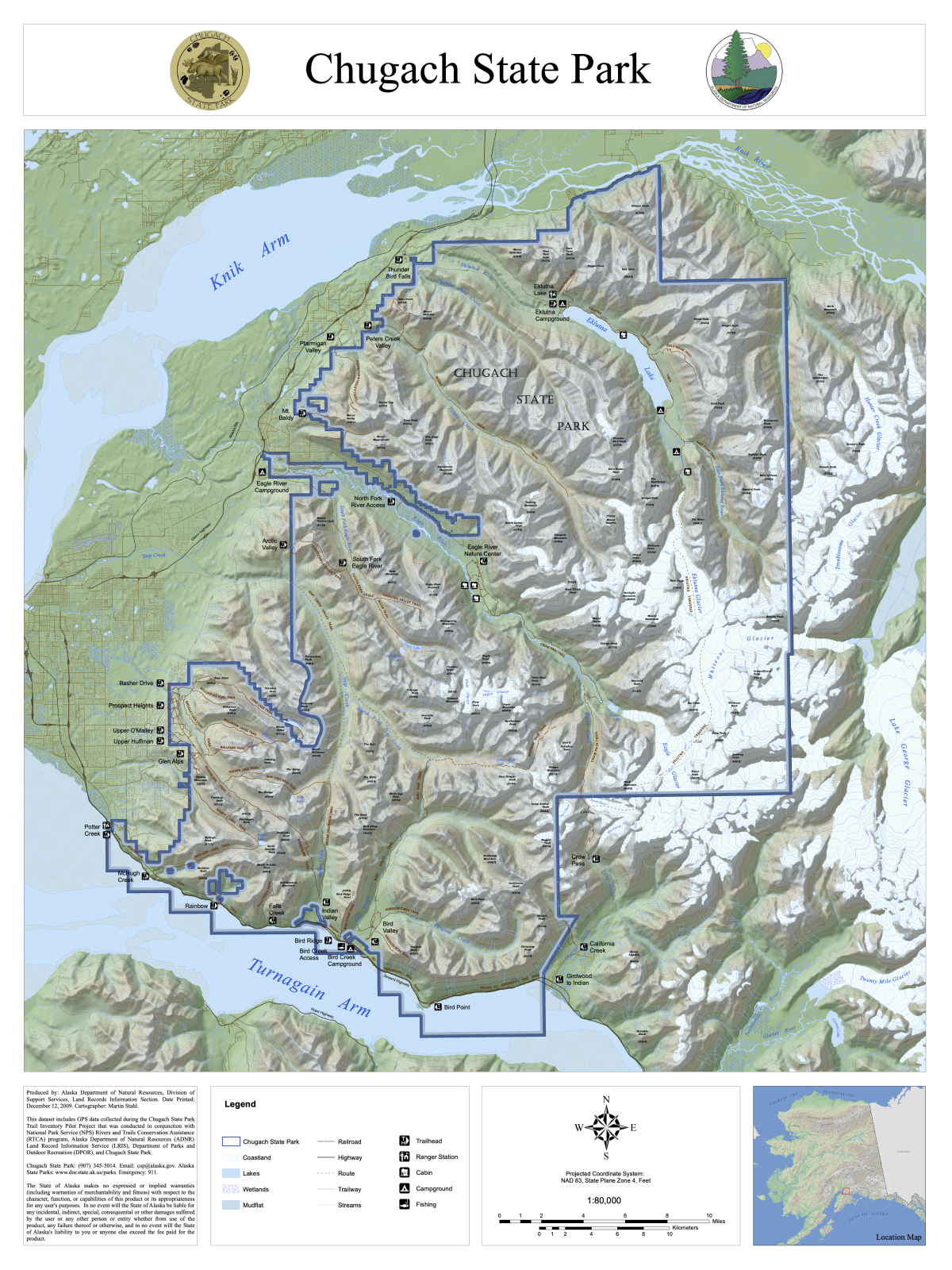 Chugach NF/State Park – Rocky Mountain Sled Conditions