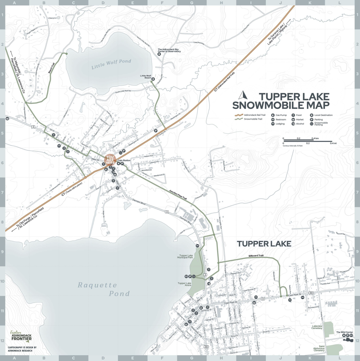 Tupper Lake – Rocky Mountain Sled Conditions