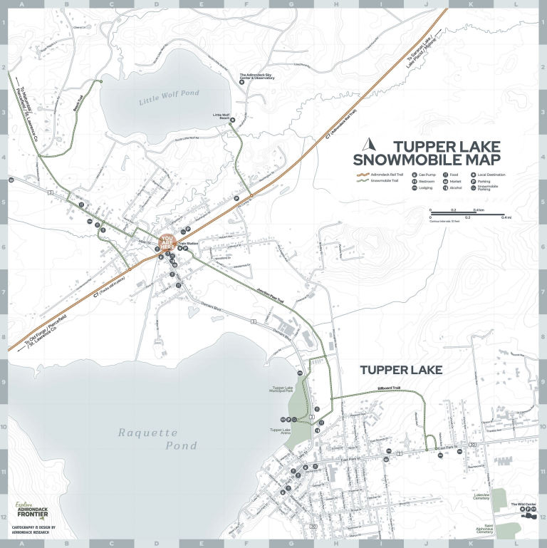 Tupper Lake – Rocky Mountain Sled Conditions